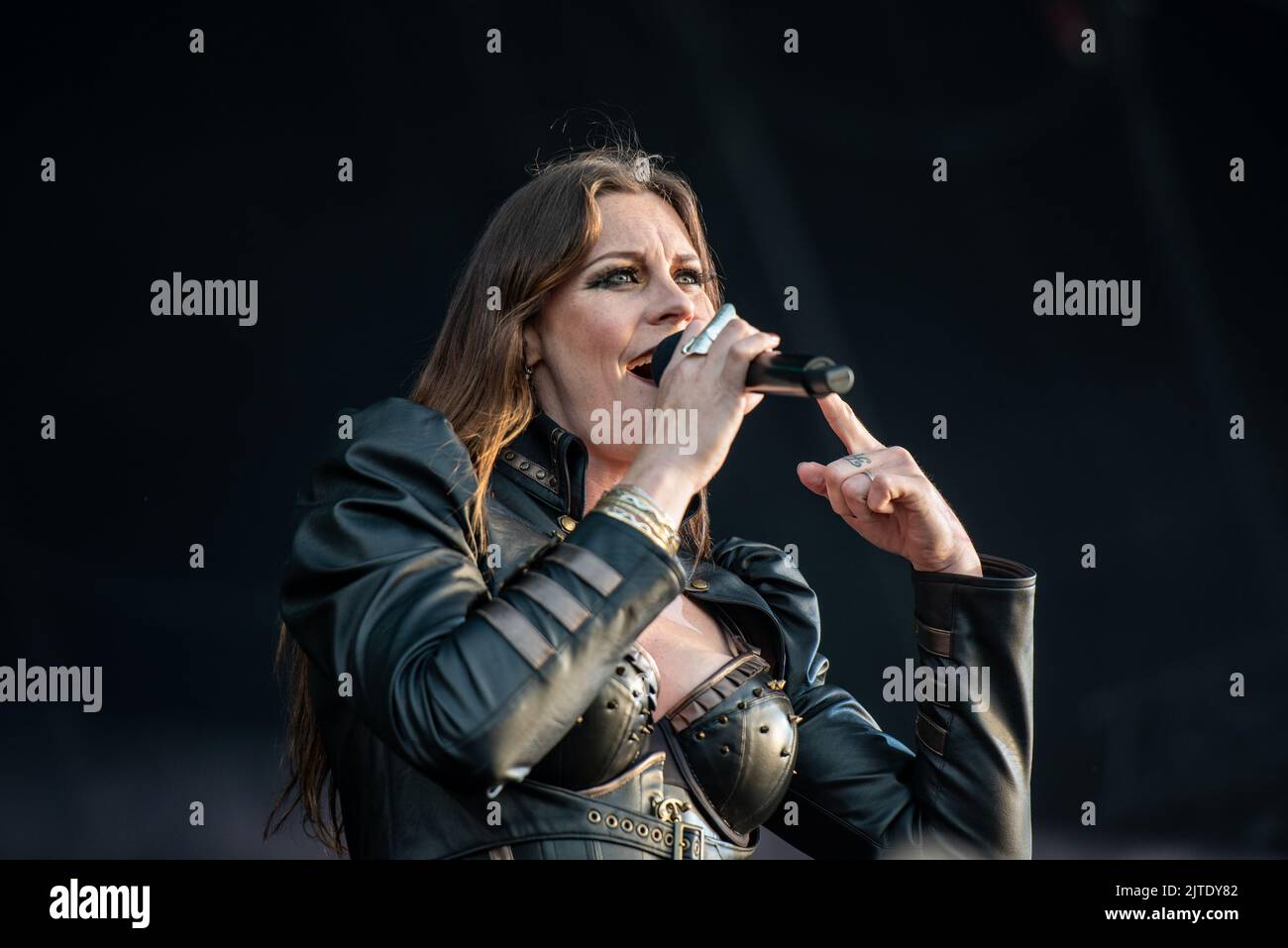 June 25, 2022: Nightwish perform at the Hellfest Open Air festival ...