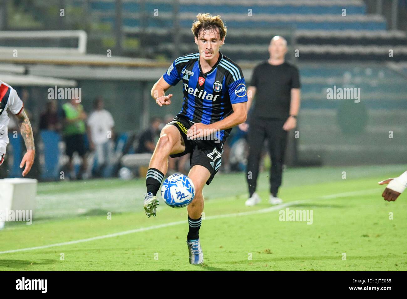 Arena Garibaldi, Pisa, Italy, August 28, 2022, Matteo Tramoni (Pisa ...
