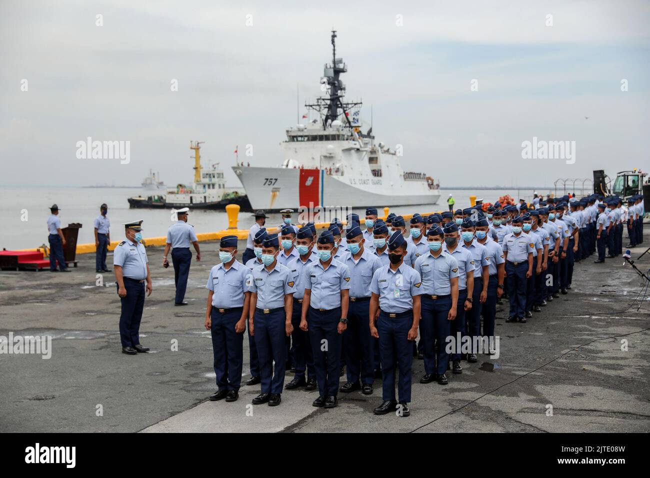 Philippines coast guards hi-res stock photography and images - Alamy