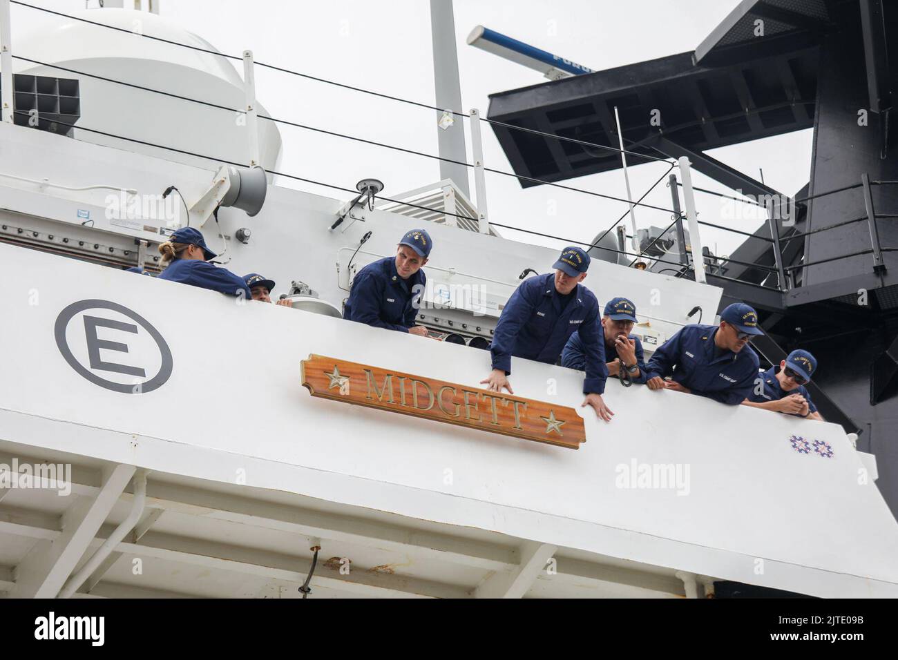 Manila, Philippines. 30th Aug, 2022. Members of the US Coast Guard ...
