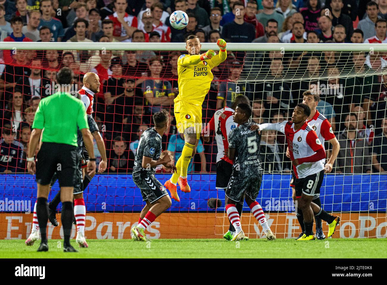 Rotterdam - Feyenoord keeper Justin Bijlow during the match between ...
