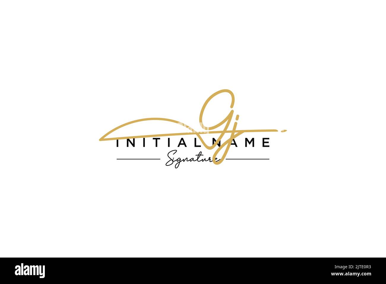 Gj signature hi-res stock photography and images - Alamy