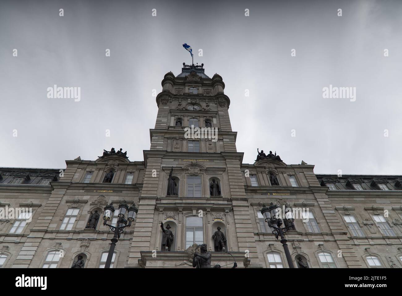 The beautiful Parliament building of Quebec, Quebec Stock Photo - Alamy