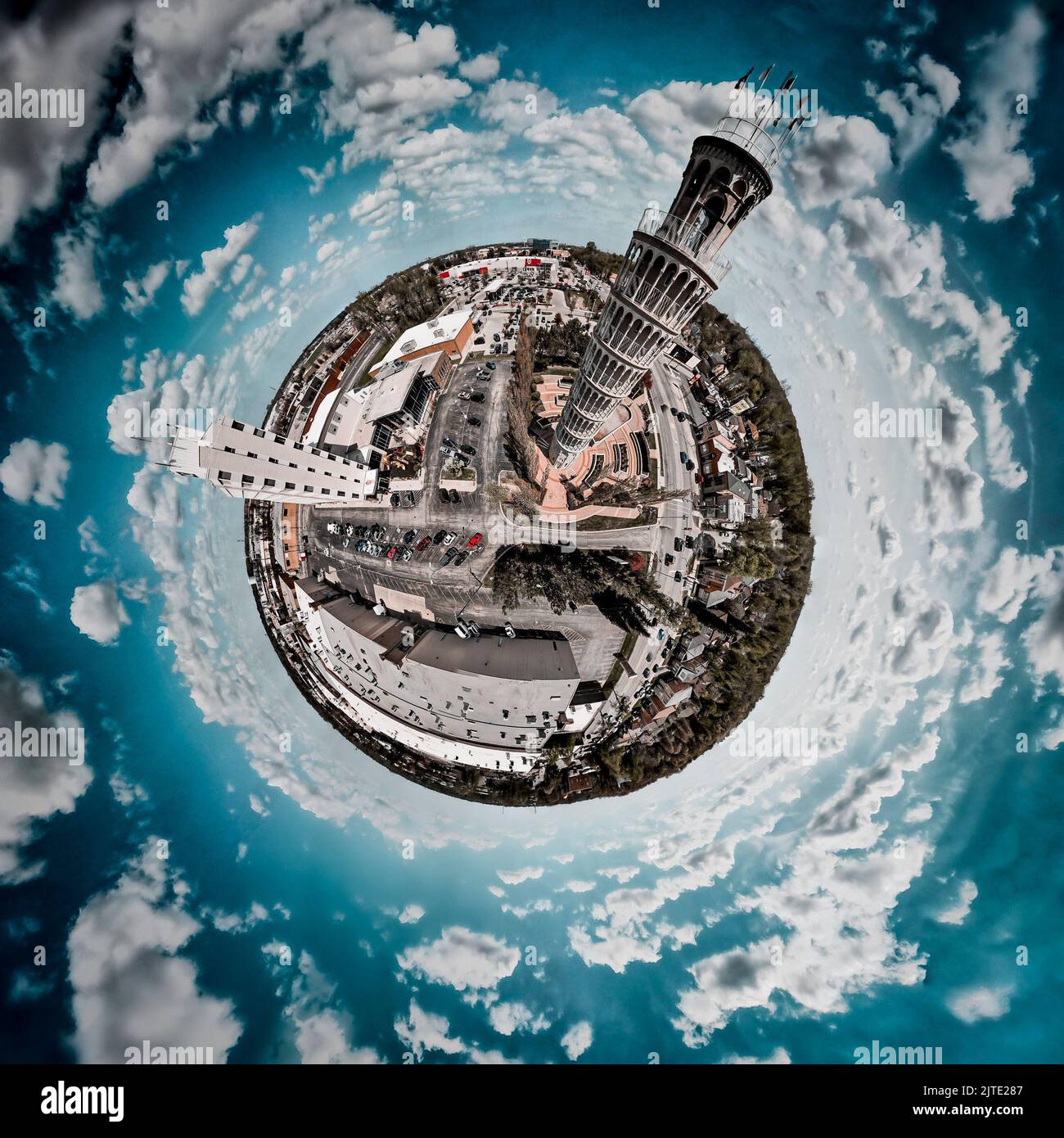 The leaning tower of niles hi-res stock photography and images - Alamy