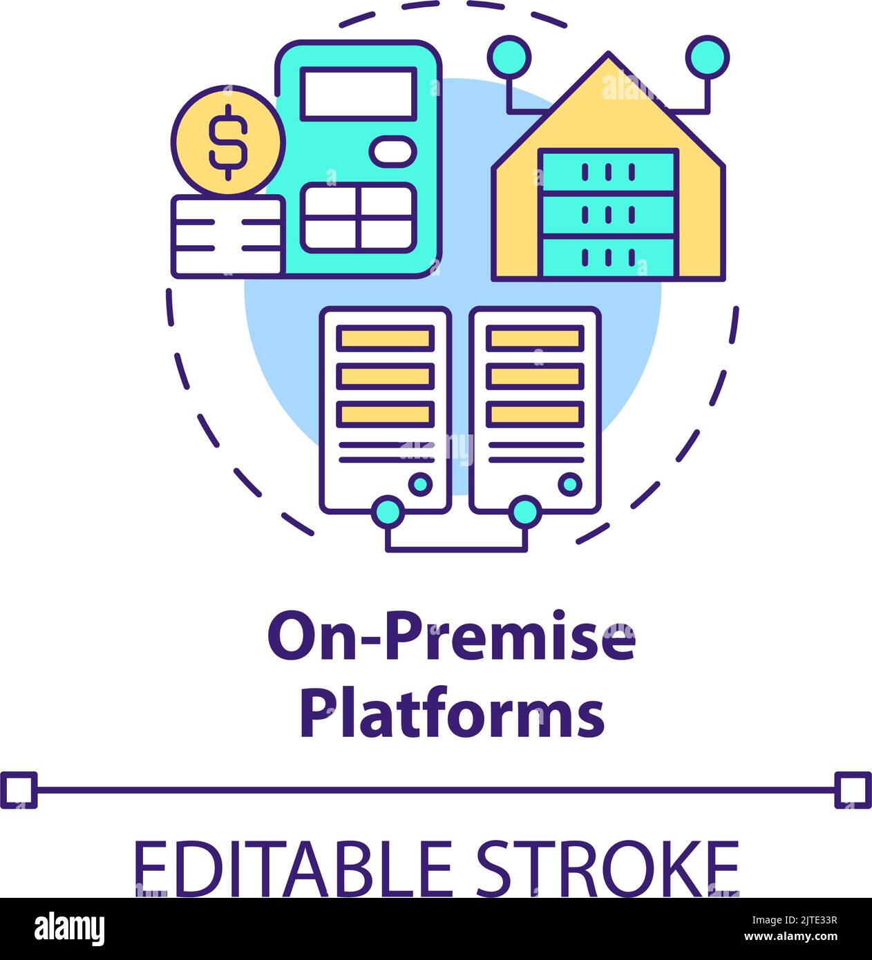 On premise platform hi-res stock photography and images - Alamy