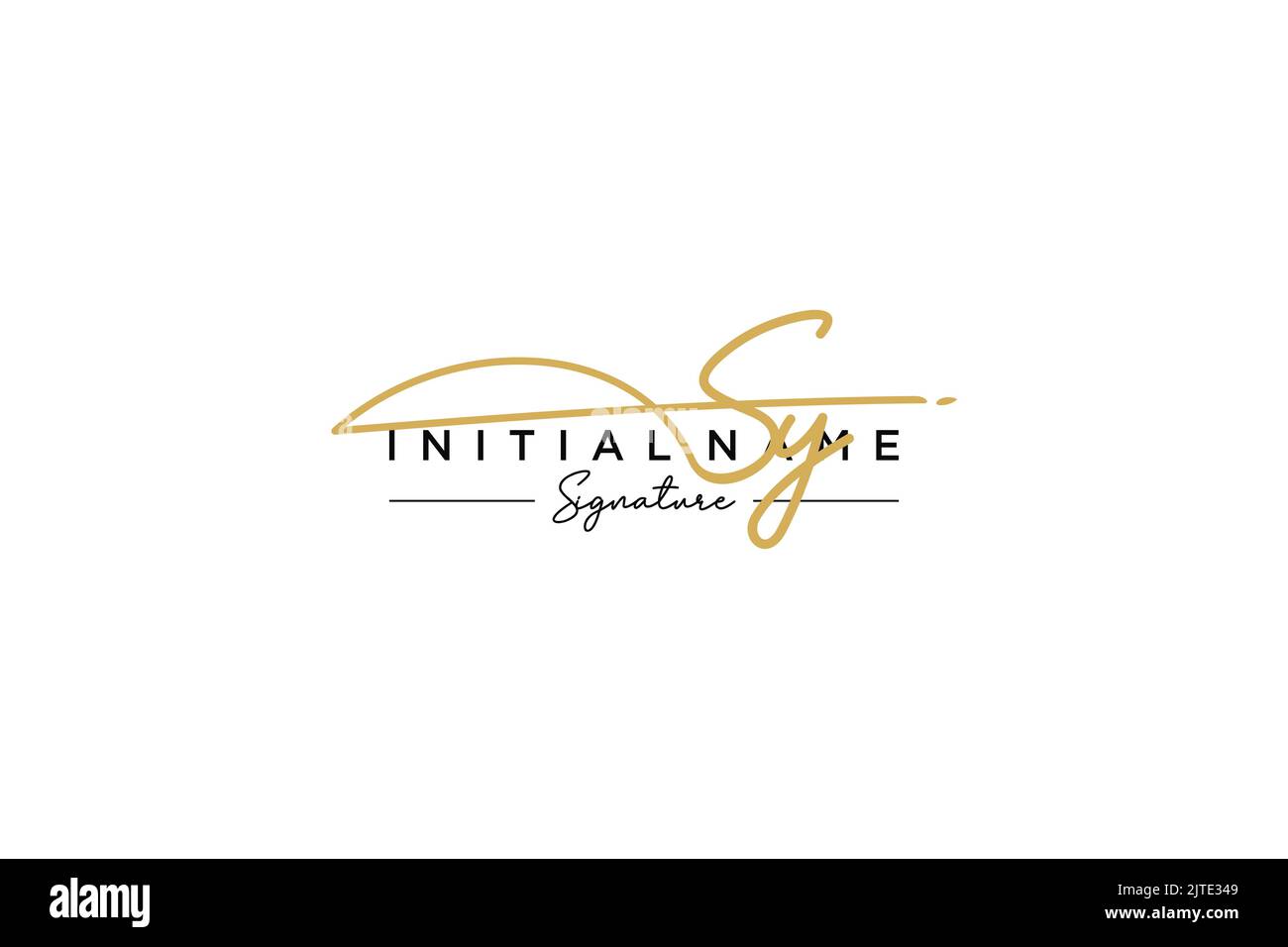 Sy logotype Stock Vector Images - Alamy