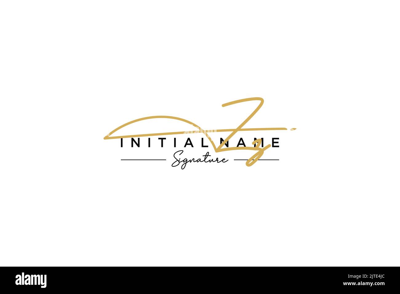 Zz monogram vector vectors hi-res stock photography and images - Alamy