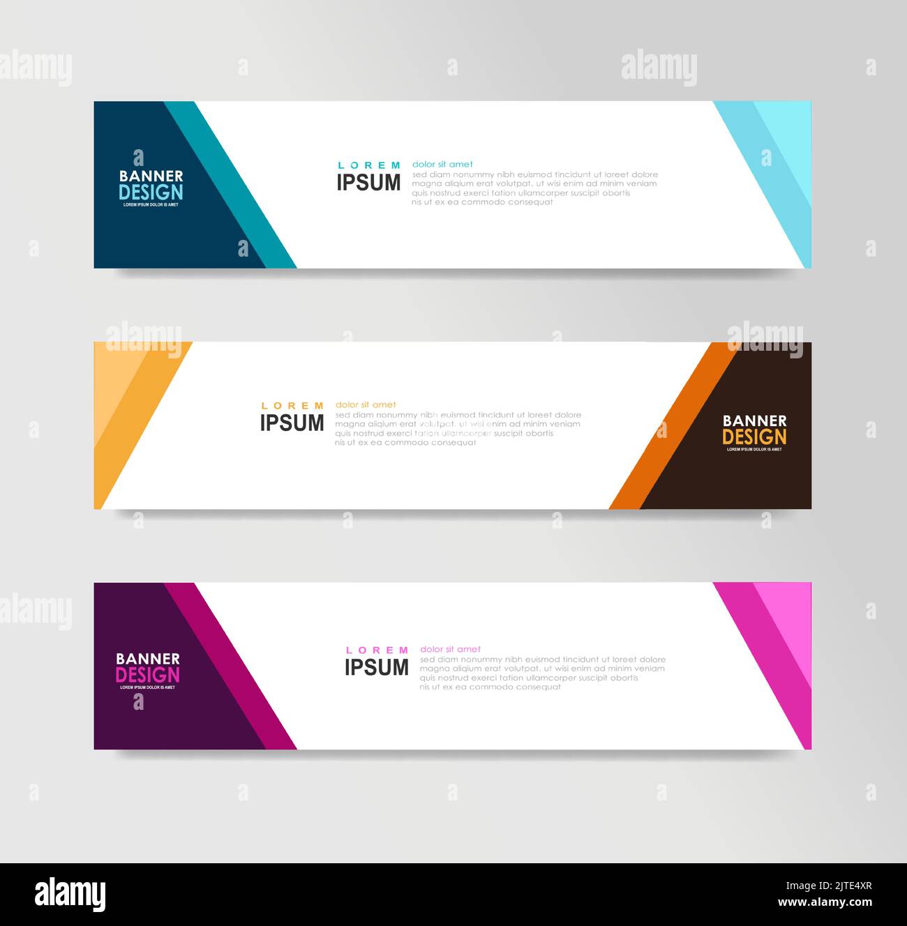 A vector of templates of web banner website header SEO ads flyer ...