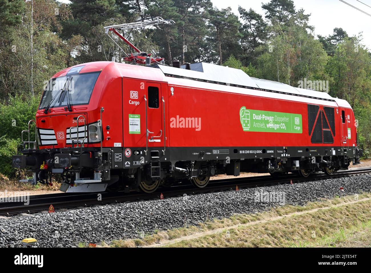 Wegberg Wildenrath, Germany. 30th Aug, 2022. A Siemens dual-power ...