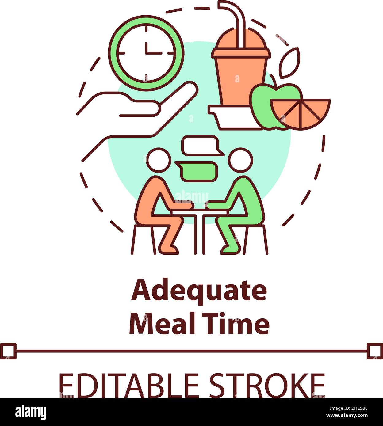 Teenage canteen Stock Vector Images - Alamy