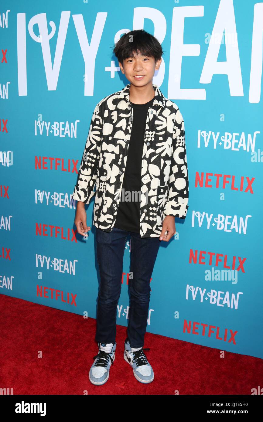 LOS ANGELES - AUG 29: Dylan Henry Lau at the Ivy + Bean Special ...