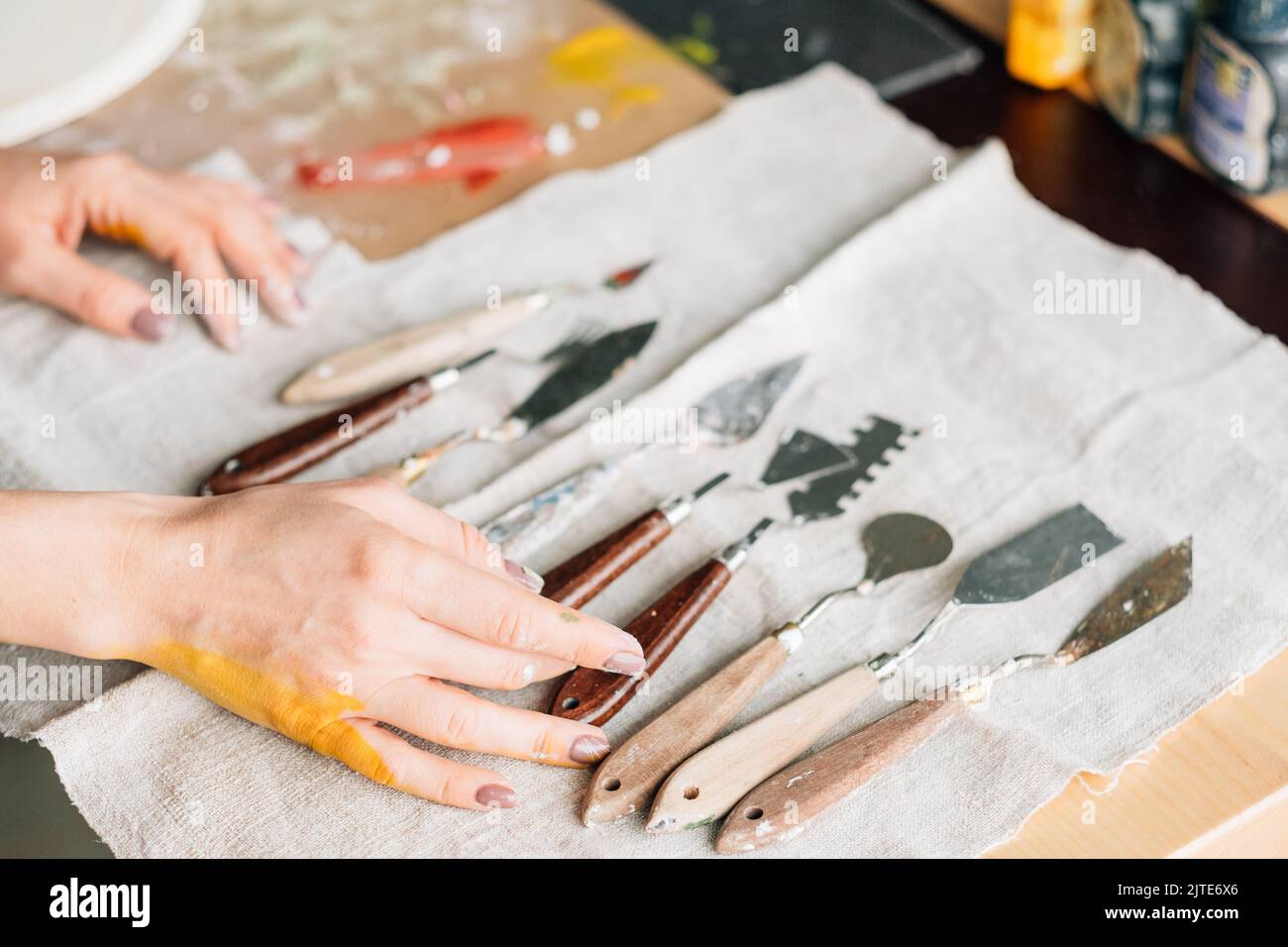Tool supplies hi-res stock photography and images - Alamy