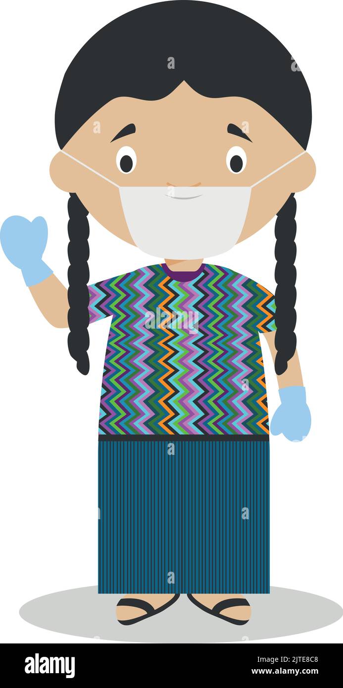 Guatemalan mask Stock Vector Images - Alamy