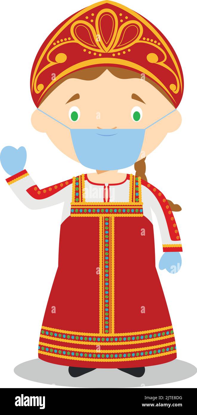 Russian gloves Stock Vector Images - Alamy