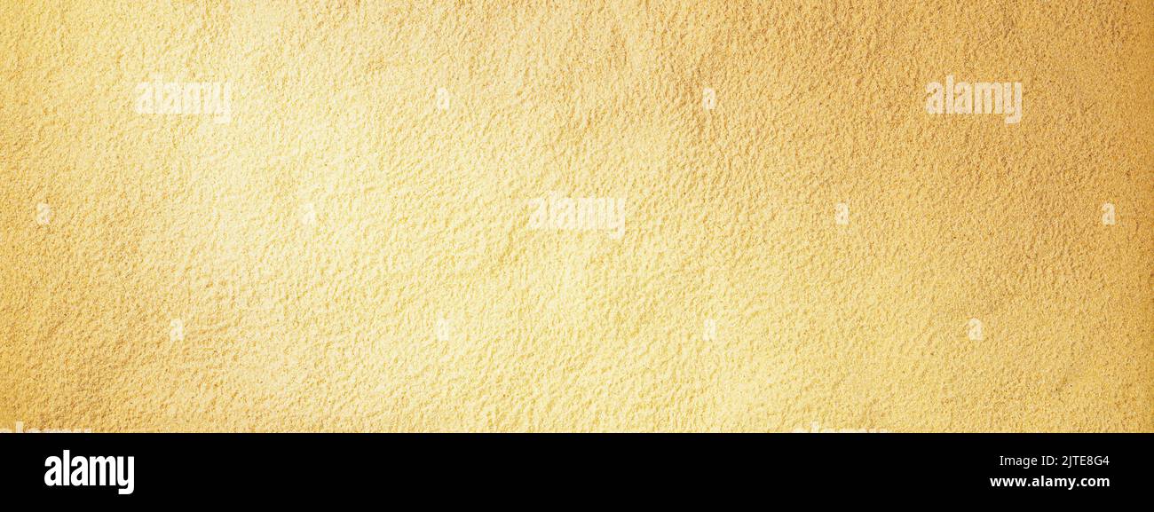 Sand background with copy space for text, banner. Sand texture closeup ...