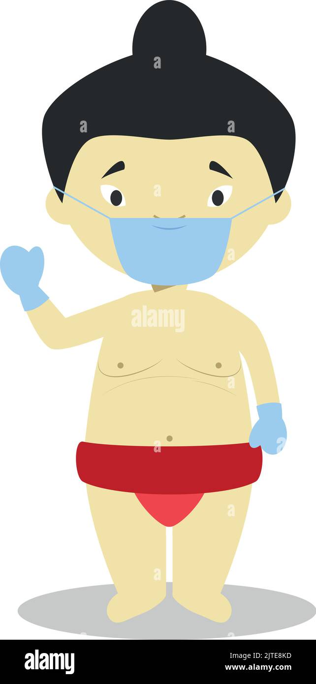 Sumo wrestler cartoon hi-res stock photography and images - Alamy