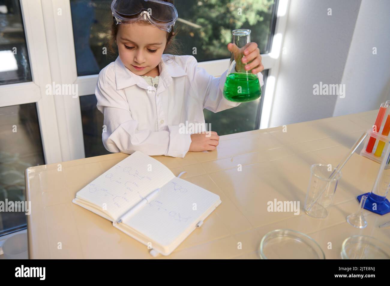 Green chemistry reaction formula hi-res stock photography and images ...