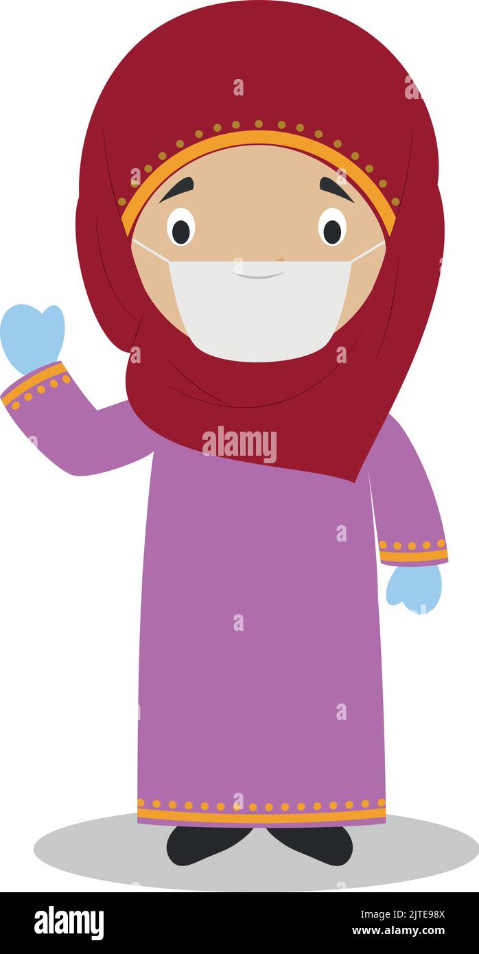 Qatari girl in traditional clothes hi-res stock photography and images ...