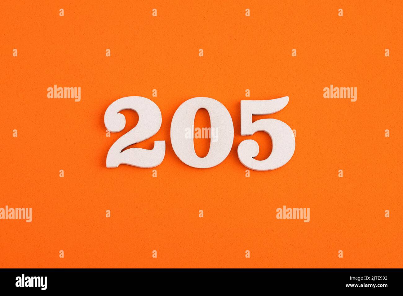 Number 205 hi-res stock photography and images - Alamy