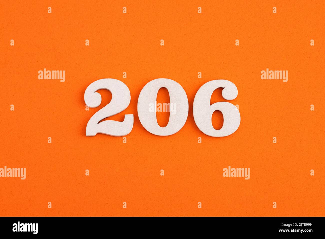 Number 206 hi-res stock photography and images - Alamy