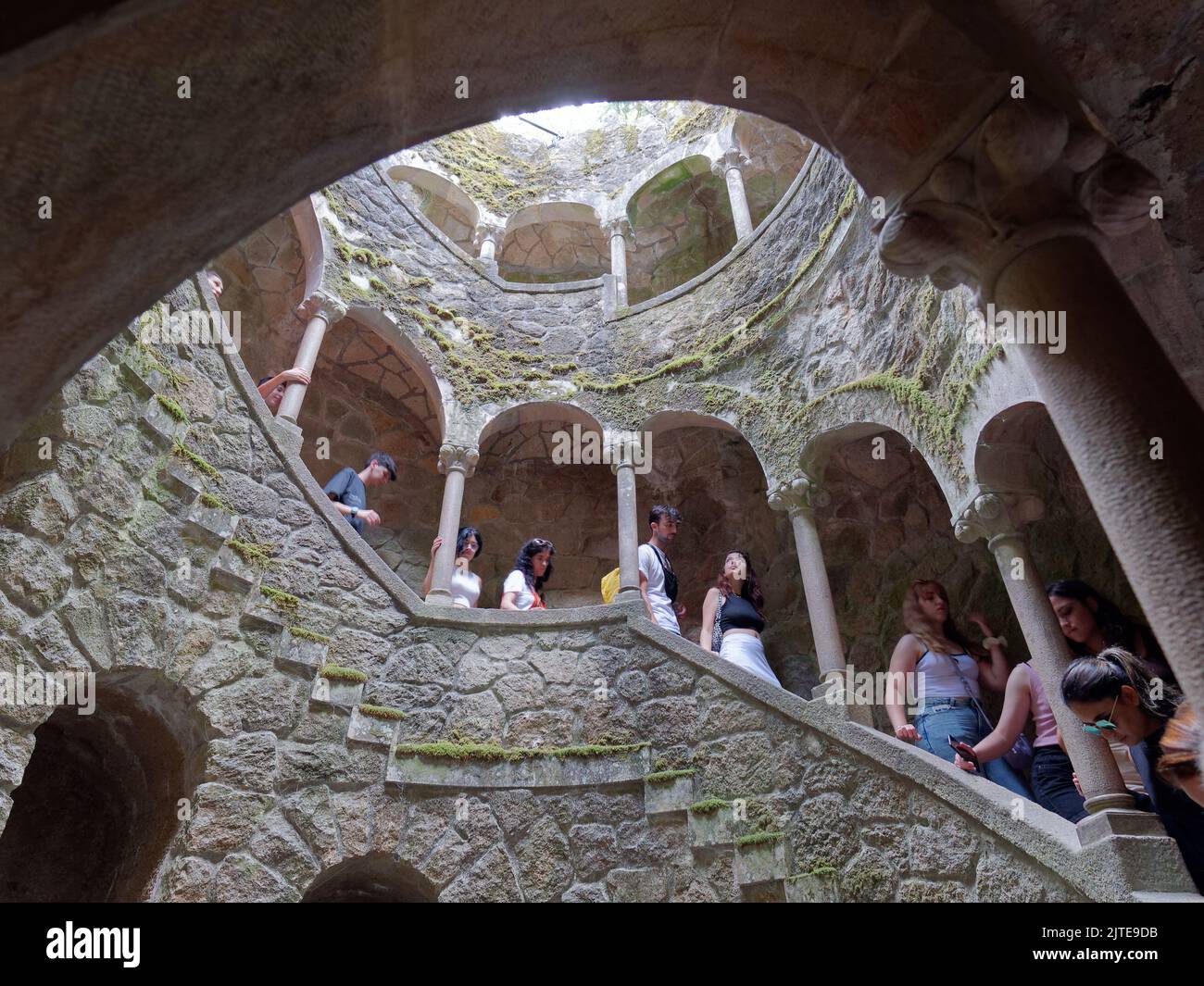 Initiation Well in the Quinta da Regaleira, a Unesco World Heritage ...