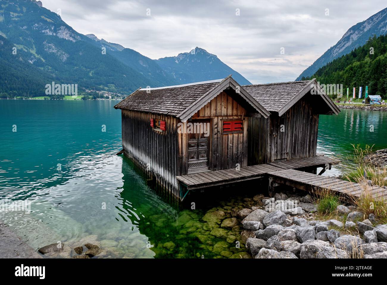 Achensee boat hi-res stock photography and images - Alamy