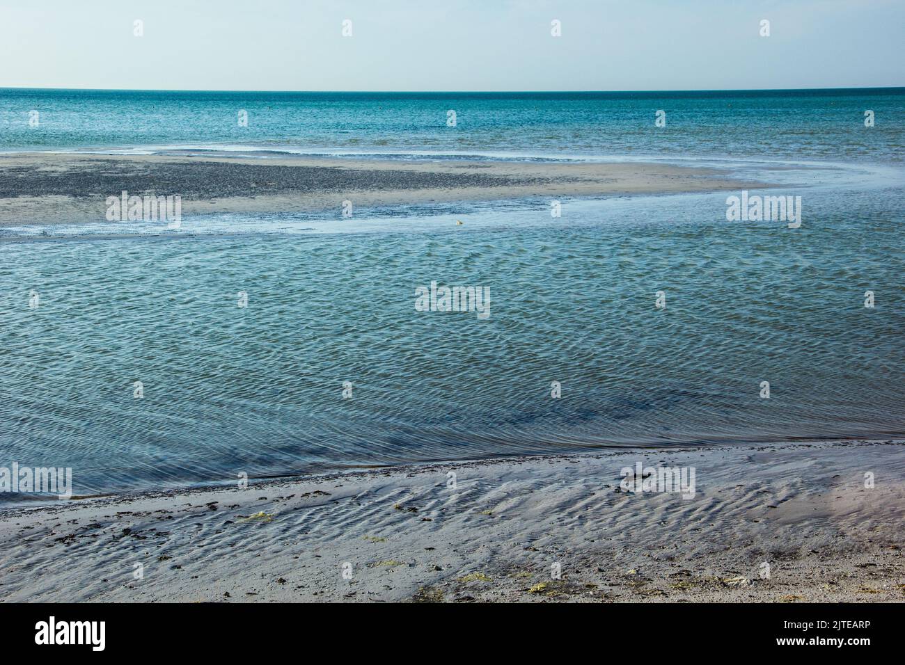 The Minimal beach in Holbox, Mexico Stock Photo - Alamy