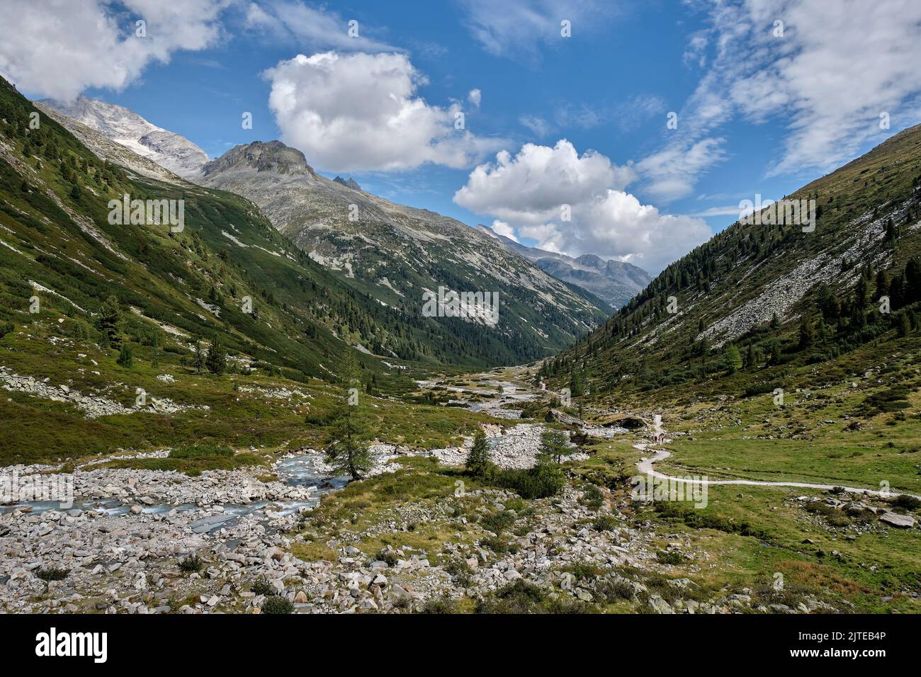 Beautiful river in austrian valley hi-res stock photography and images ...