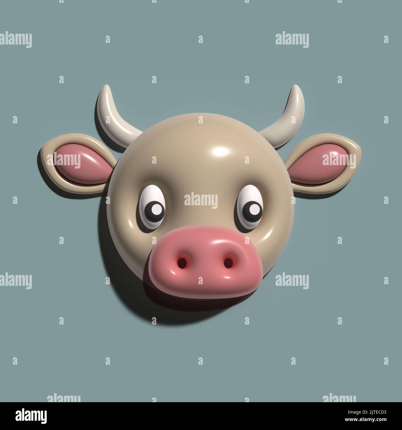 Cow render hi-res stock photography and images - Alamy