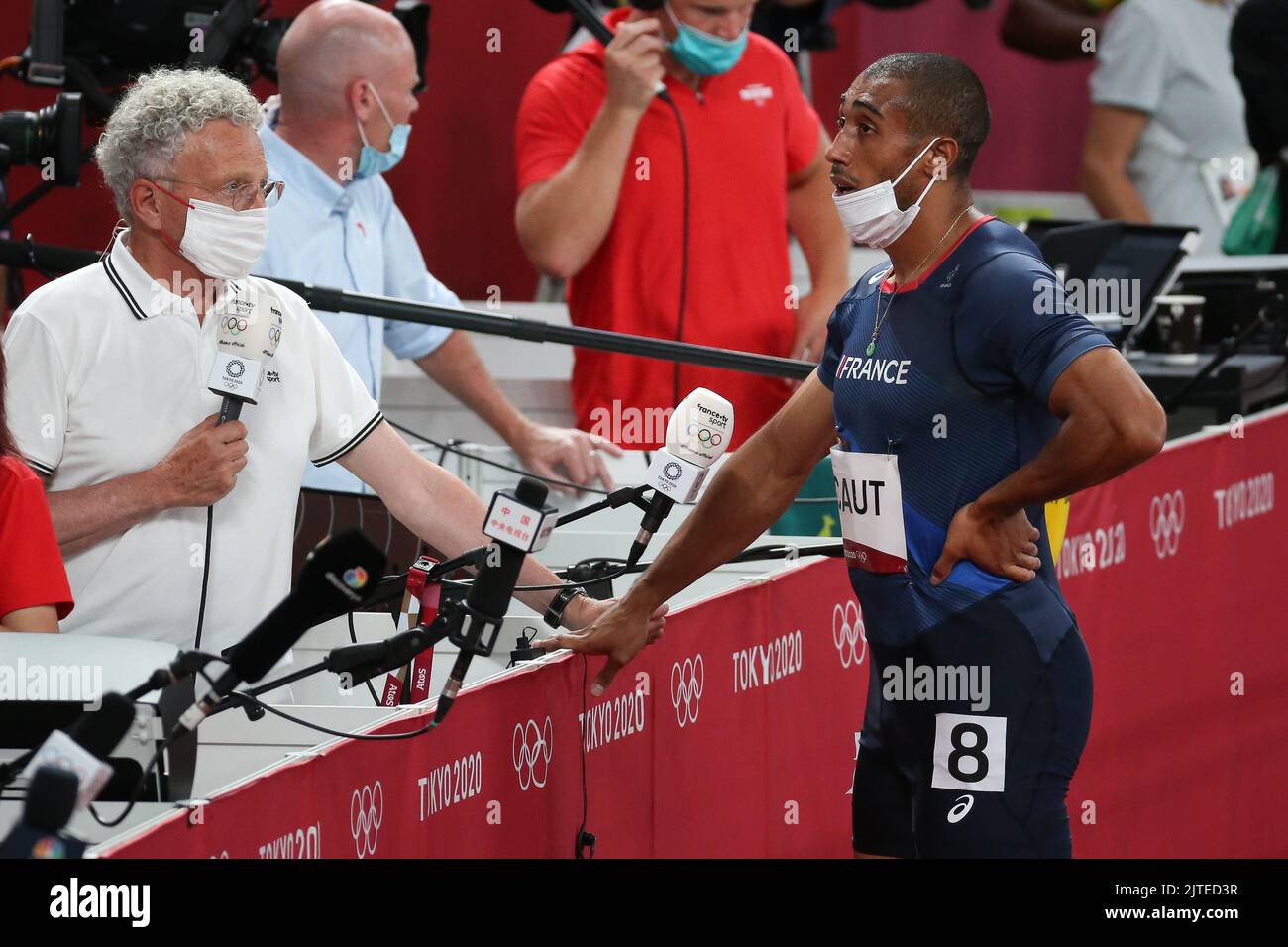 August 01st, 2021 - Tokyo, Japan: Jimmy Vicaut of France finished 5th ...