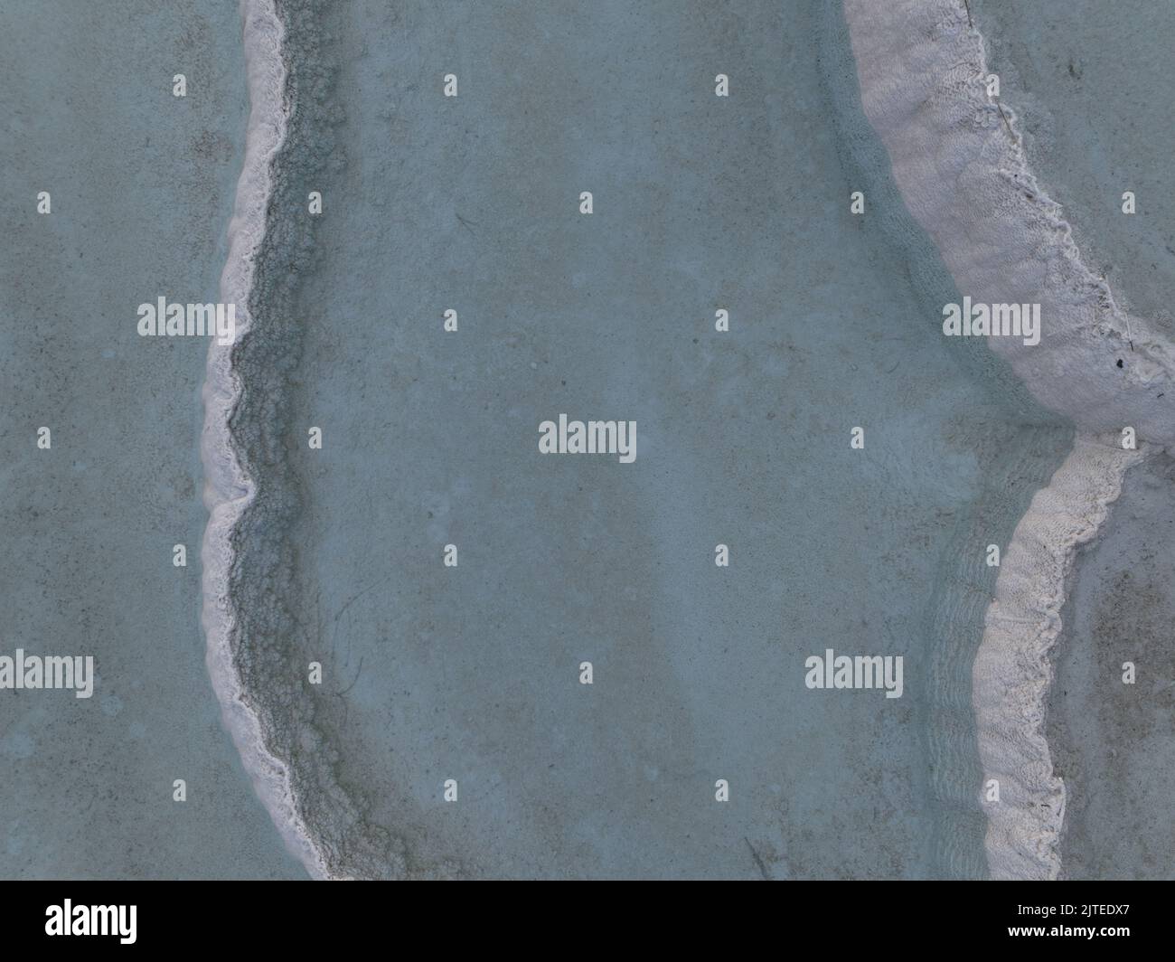 Pamukkale Travertines Cinematic Aerial Drone footage. Turkish famous ...