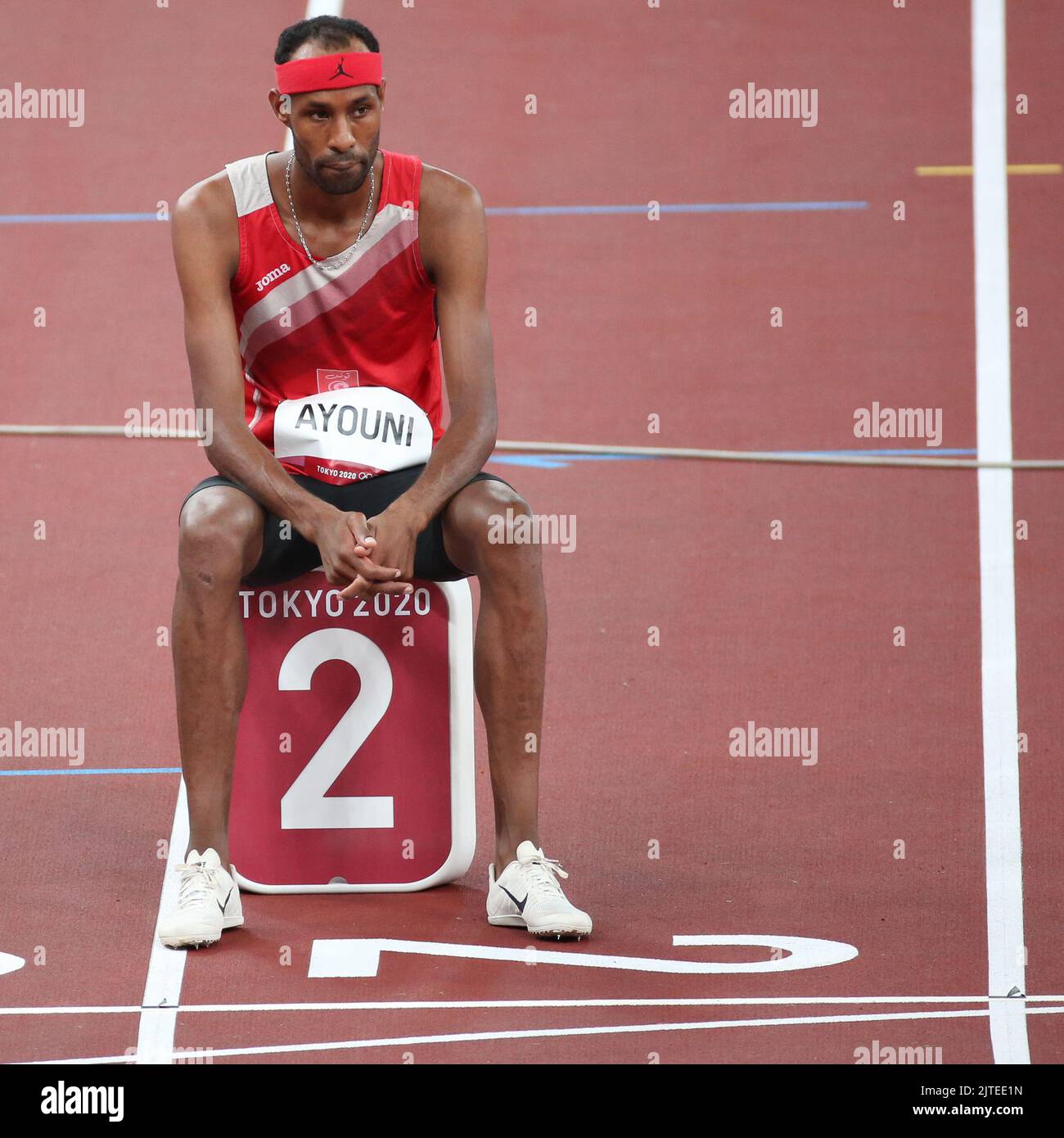 August 01st, 2021 - Tokyo, Japan: Abdessalem Ayouni of Tunisia in ...