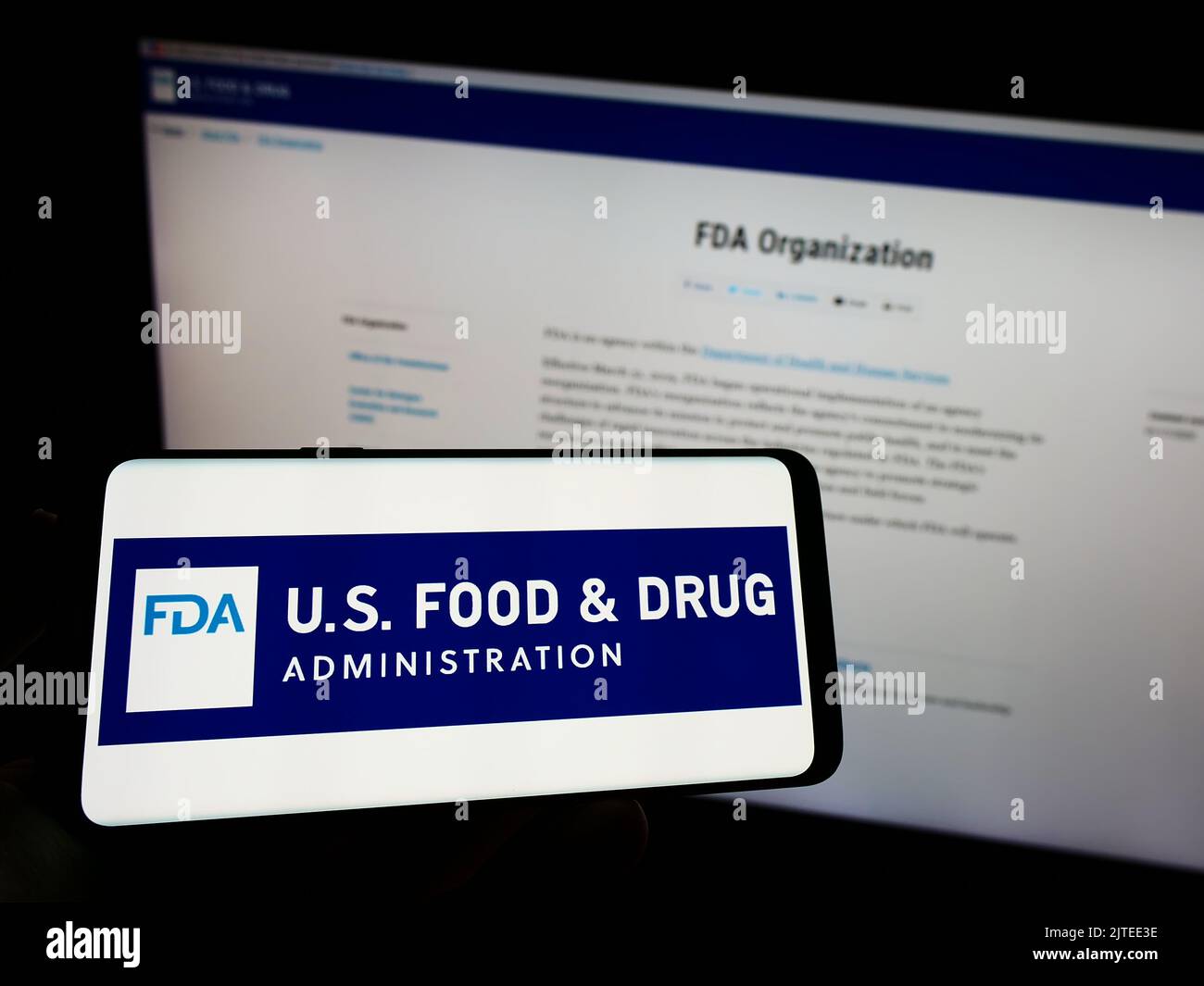 Food and drug administration vaccine hi-res stock photography and ...