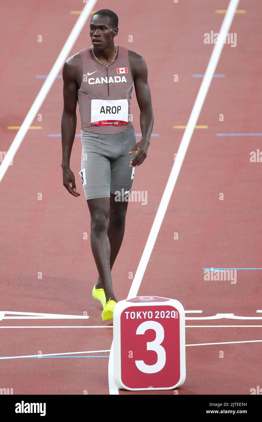 August 01st, 2021 - Tokyo, Japan: Marco Arop of Canada in action during ...