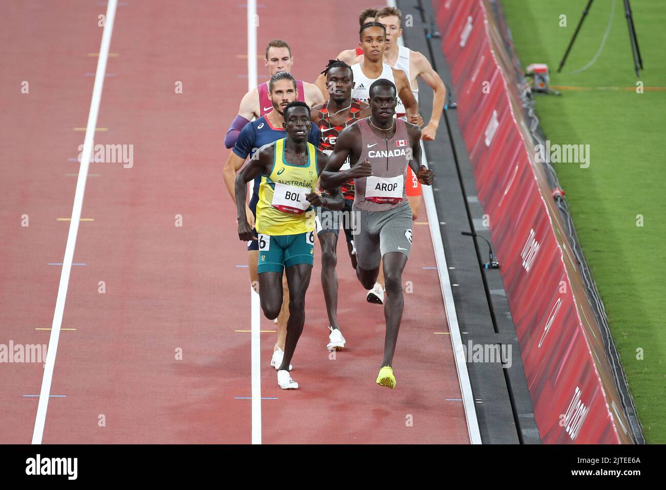 August 01st, 2021 - Tokyo, Japan: Peter Bol of Australia finishes 1st ...