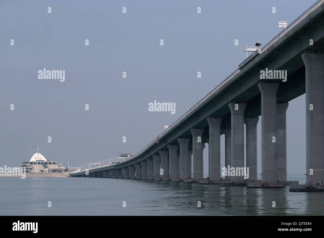 Undersea Tunnel Entrance, Hong Kong - Zhuhai - Macau Bridge (HZMB ...