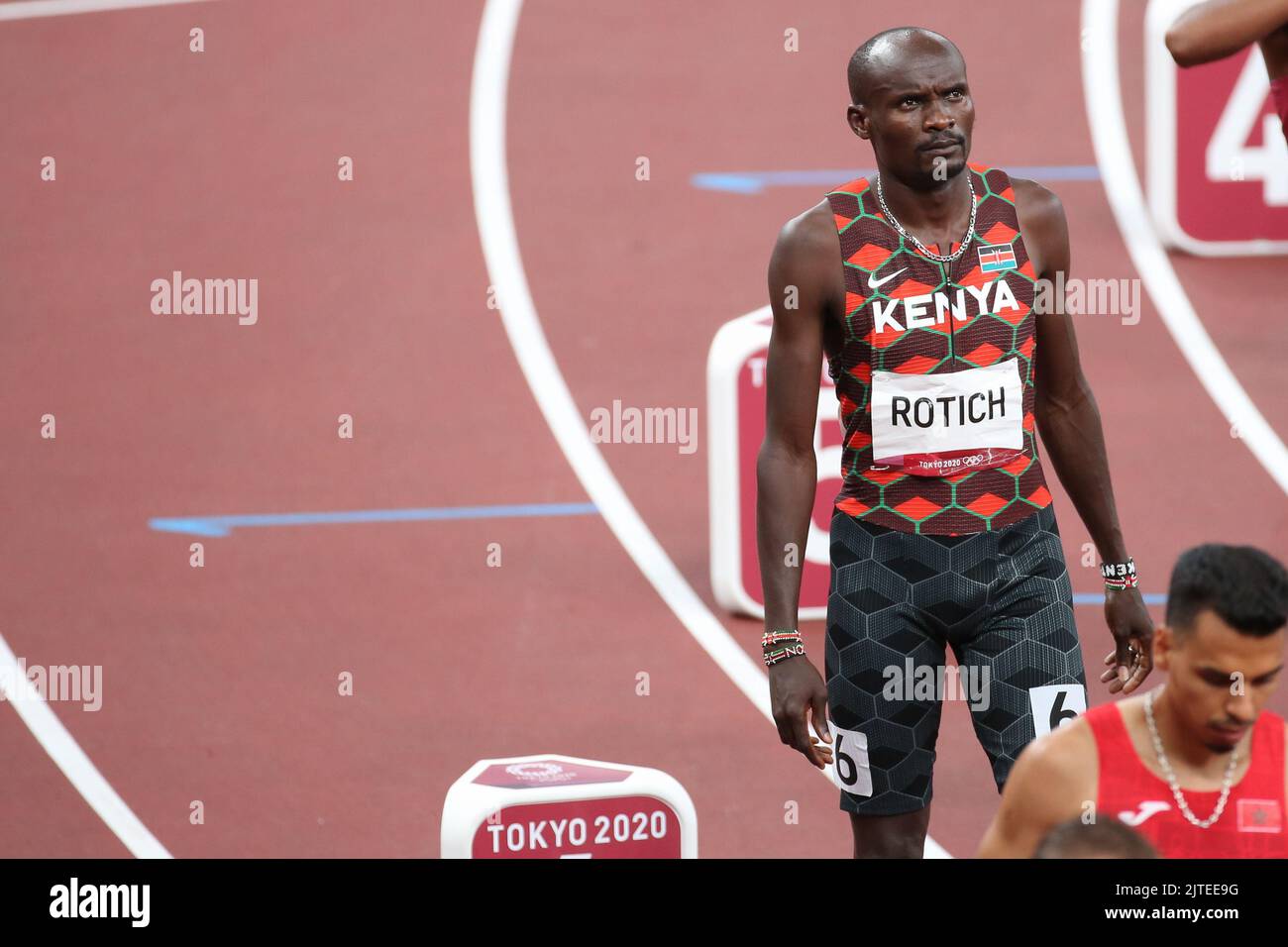 August 01st, 2021 - Tokyo, Japan: Ferguson Cheruiyot Rotich of Kenya ...