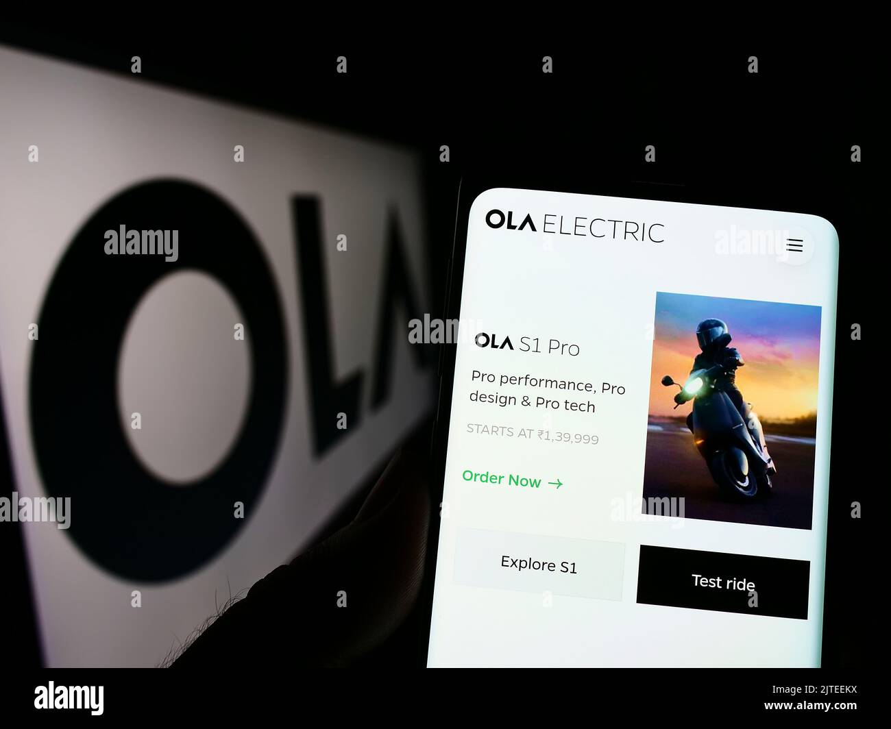 Ola electric mobility hi-res stock photography and images - Alamy