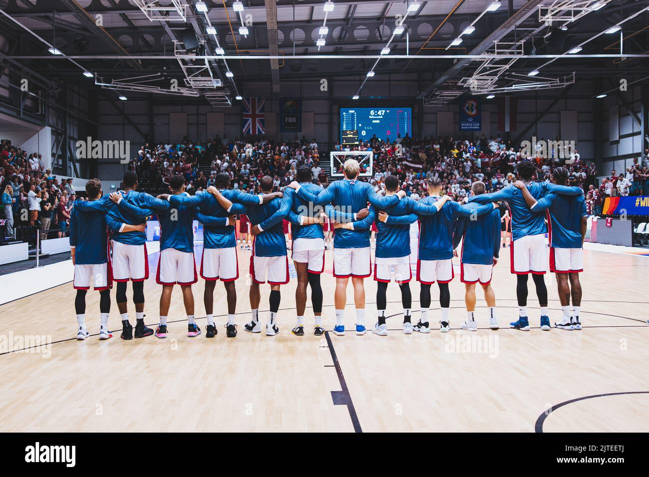 Team gb back view hi-res stock photography and images - Alamy