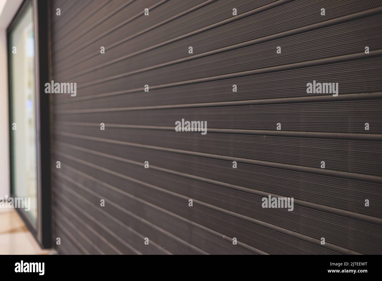 Stores show case in shopping mall closed due to sanctions, boycott and ...