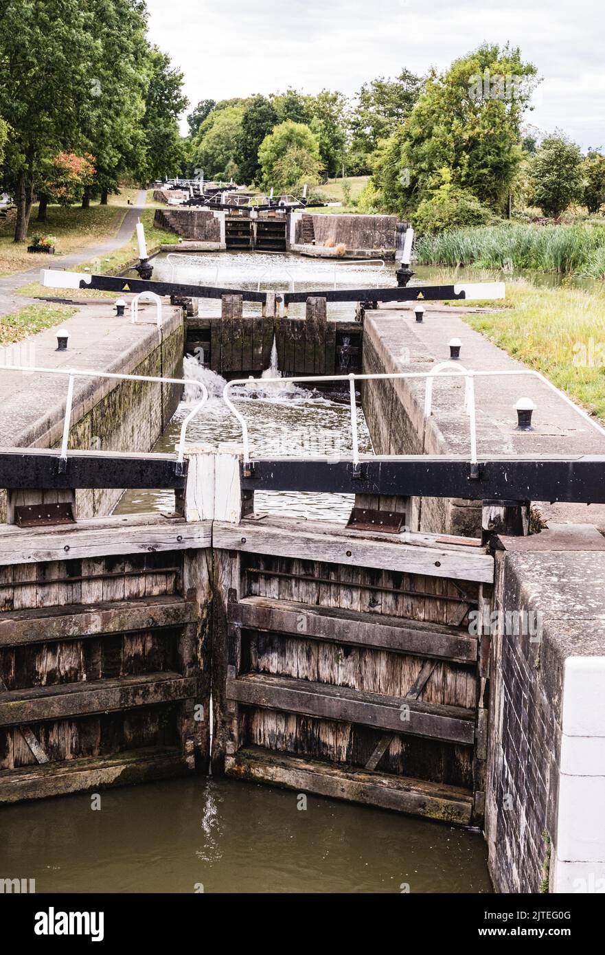 Stair flight lock hi-res stock photography and images - Alamy
