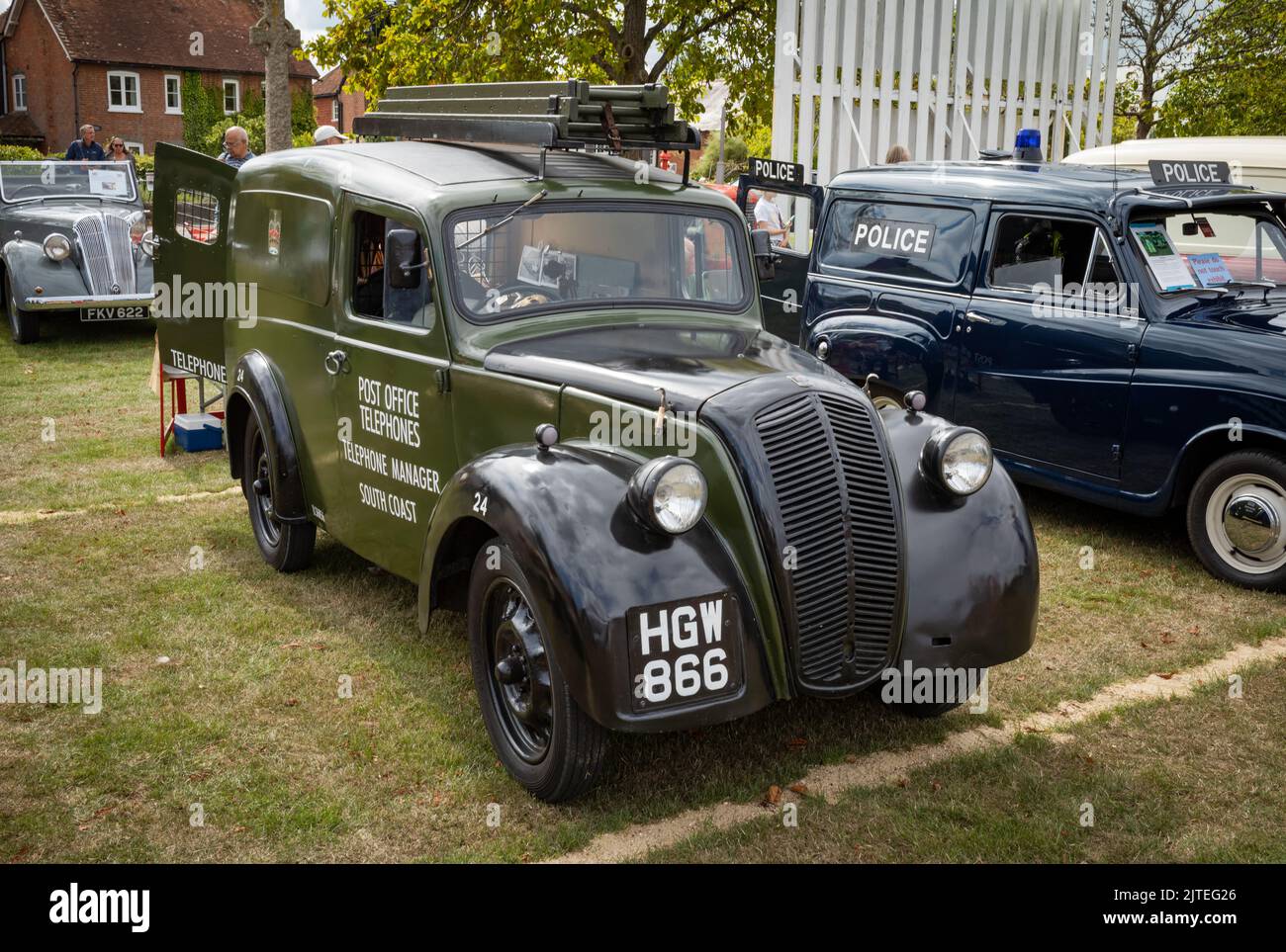 A Morris 'Z' chassis van from the 1940s in Post Office Telephones ...
