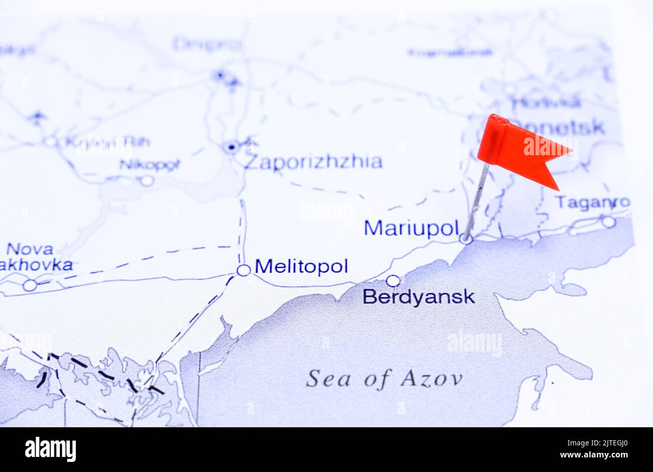 Mariupol map hi-res stock photography and images - Alamy
