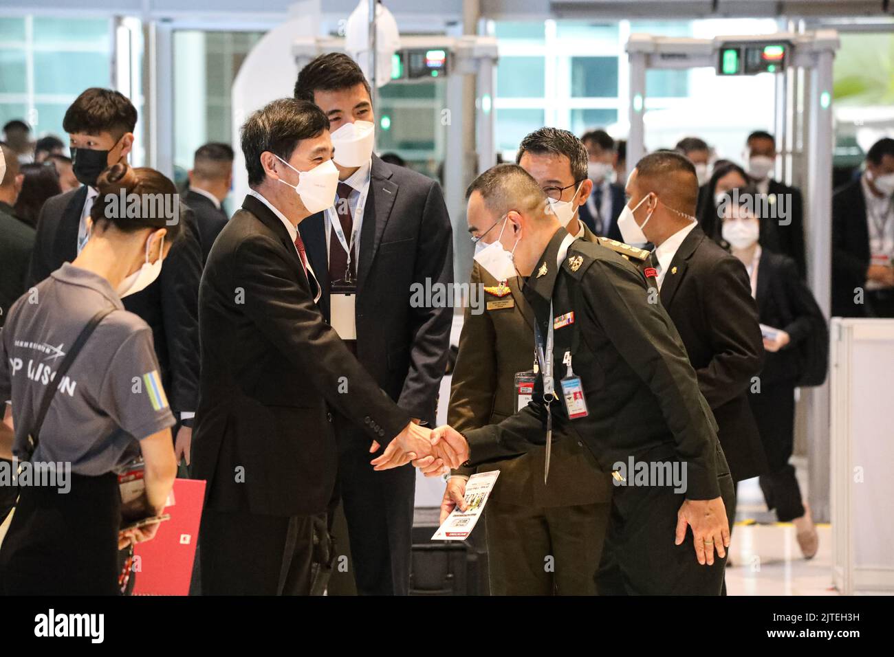 Bangkok, Thailand. 29th Aug, 2022. High-Ranking Officials from Defence ...