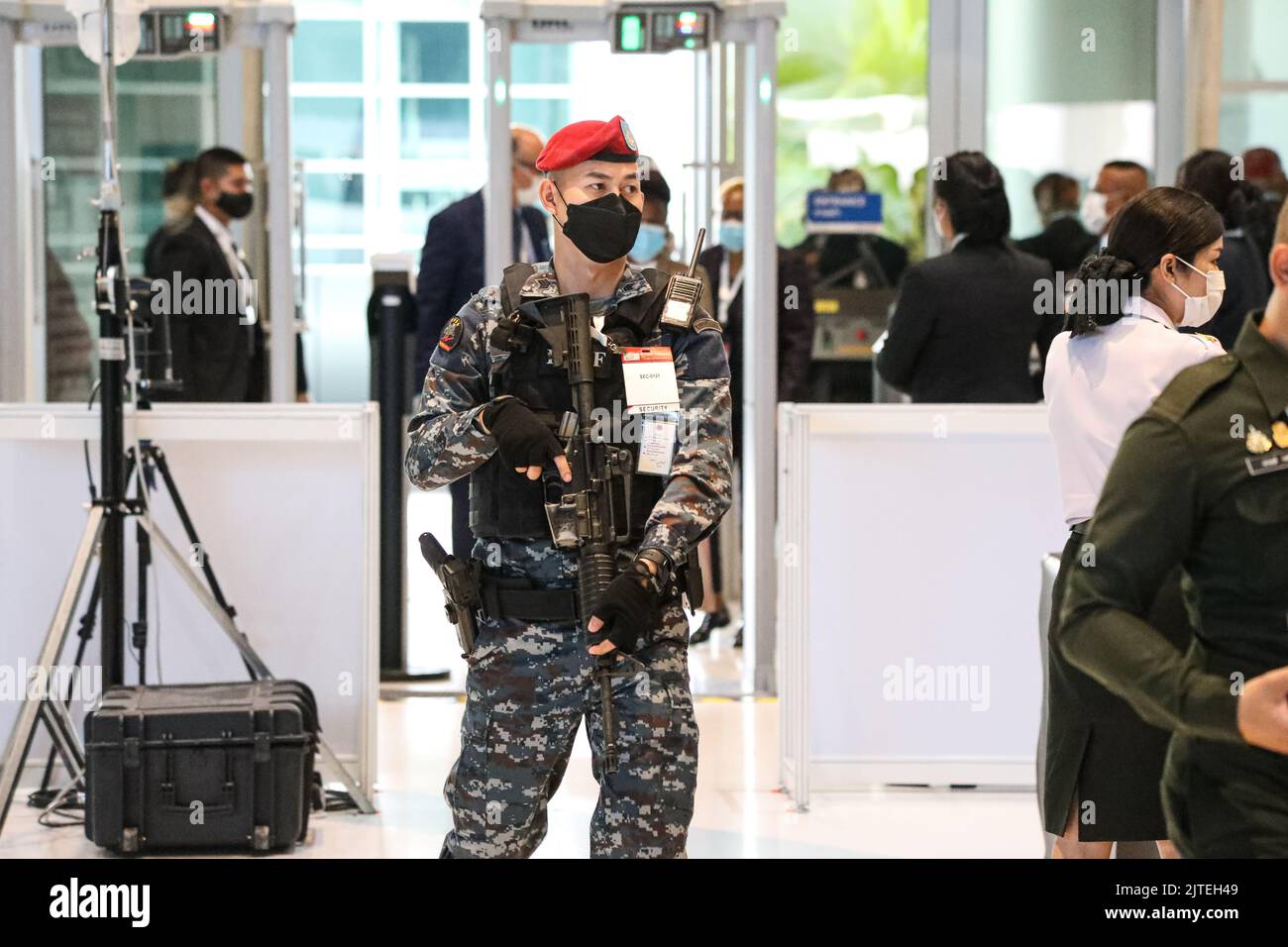 Bangkok, Thailand. 29th Aug, 2022. RTAF Special Operations Regiment ...