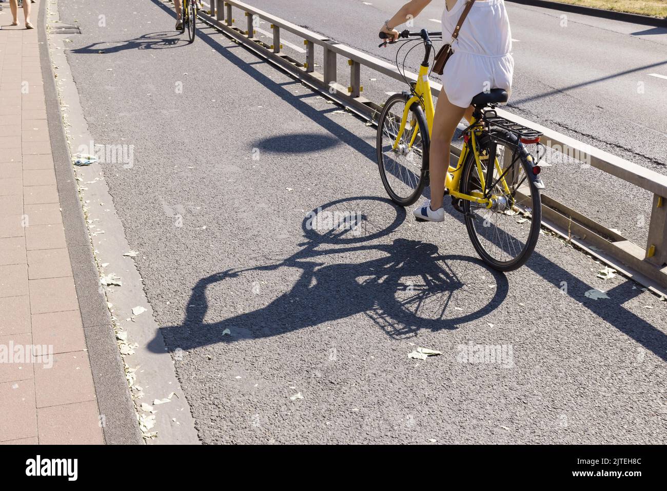 Woman rides bus in hi-res stock photography and images - Alamy