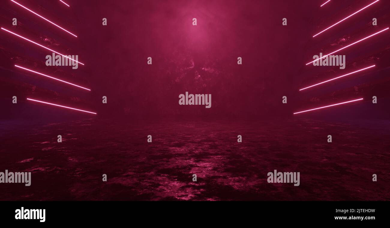 Luxurious And Elegant Futuristic Industrial Dark Red Asphalt Banner ...
