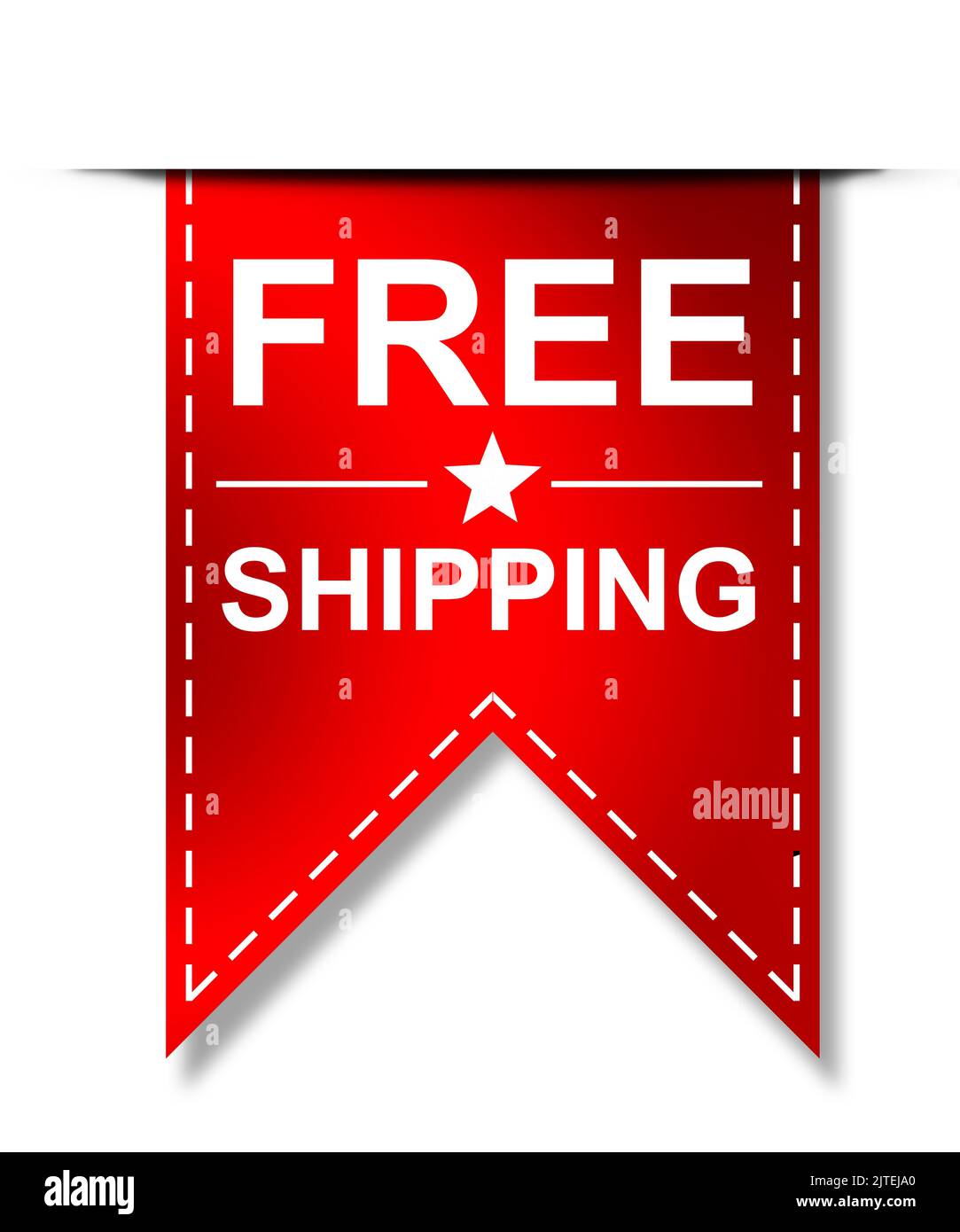 Red ribbon banner free hi-res stock photography and images - Alamy