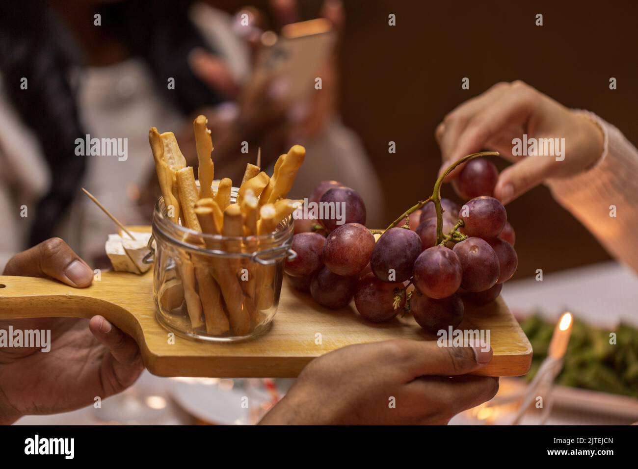 Share dinner hi-res stock photography and images - Alamy