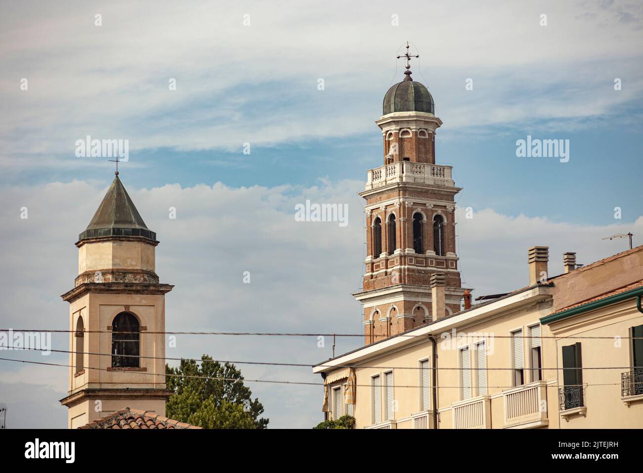 Ancient bell tower in Rovigo, Italy Stock Photo - Alamy